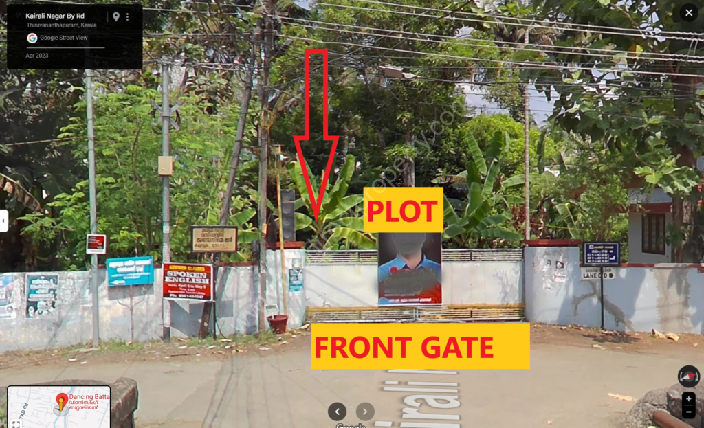Prime 20-Cent Plot for Sale in Kowdiar, Kuravankonam